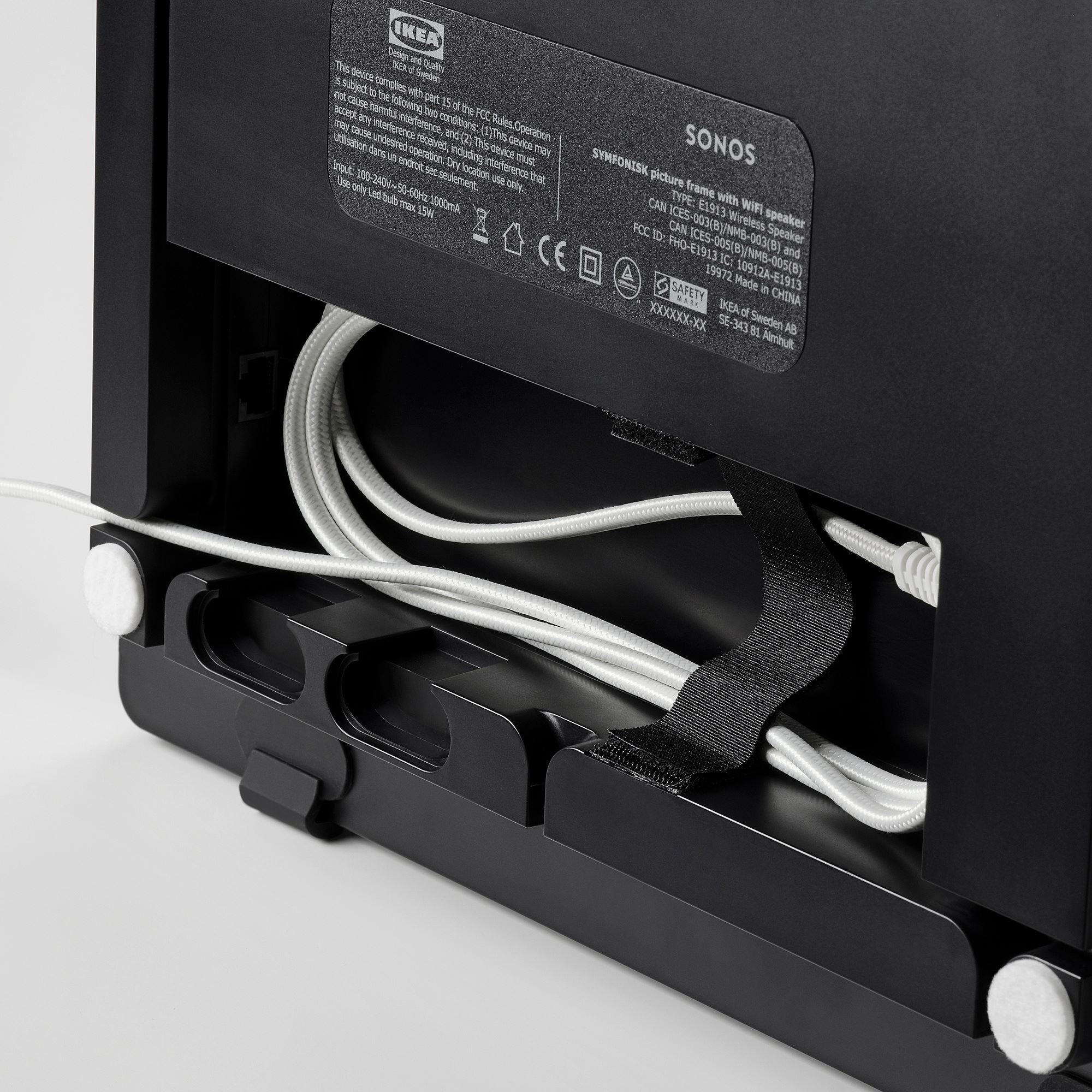 SYMFONISK black 57x41 cm picture frame with WiFi speaker | IKEA