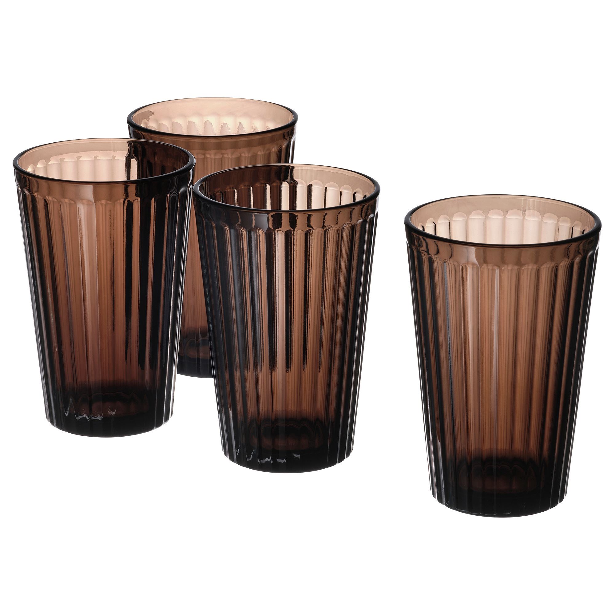 VARDAGEN cam-kahverengi 43 cl bardak seti | IKEA