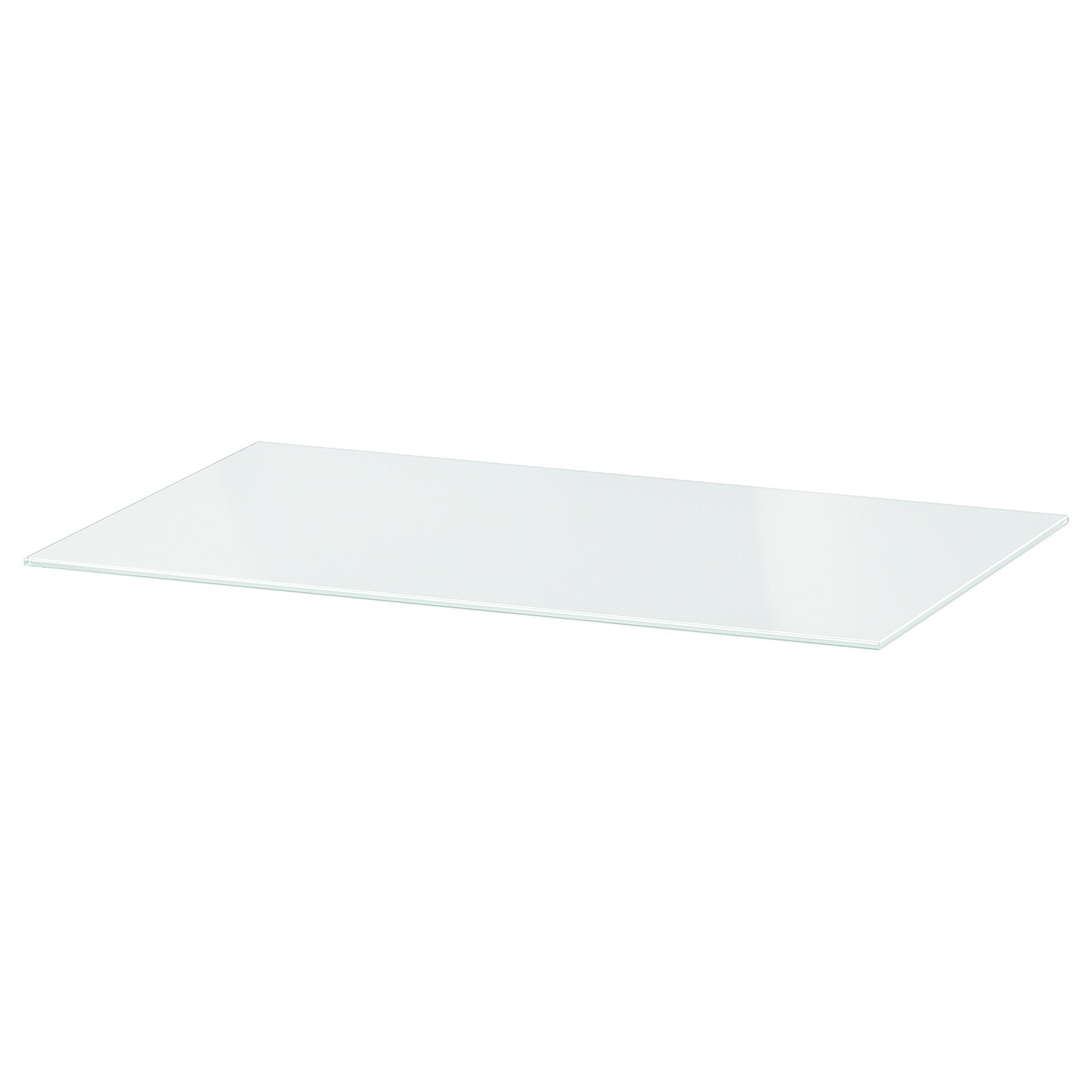 BESTA glass white 60x40 cm top panel | IKEA