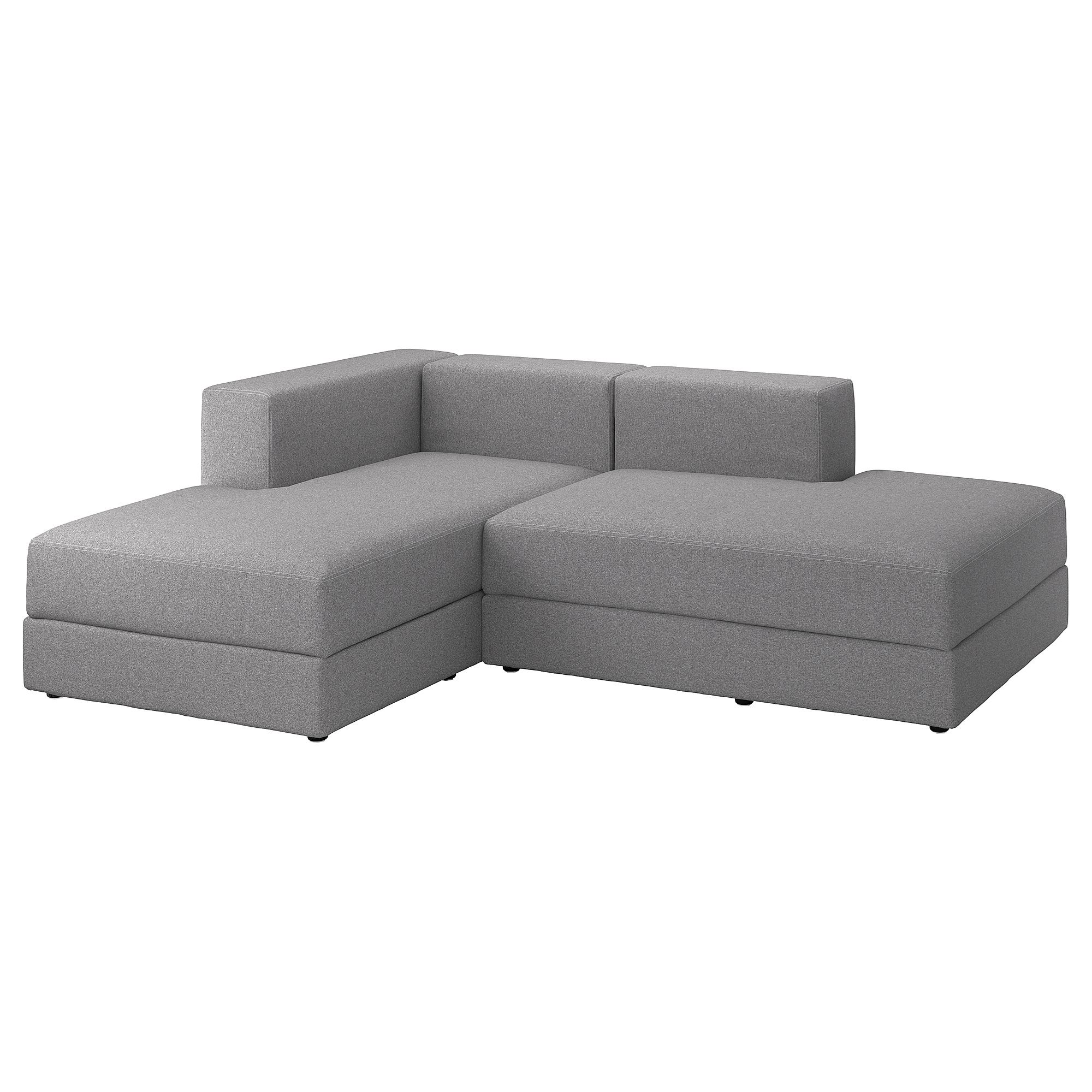 JATTEBO tonerud grey corner sofa | IKEA