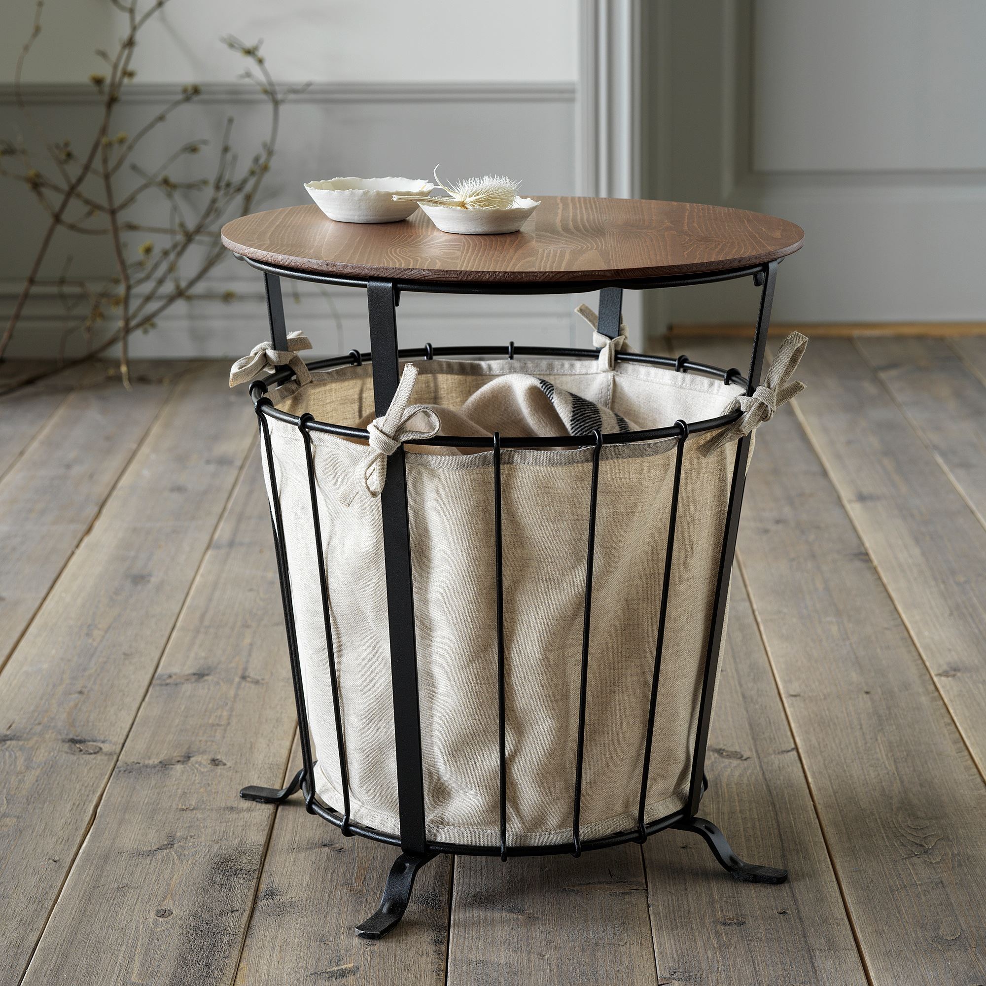 ANGESBYN black-brown 43 cm storage table | IKEA