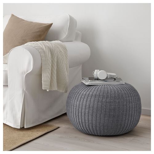 SANDARED gri 56 cm puf | IKEA