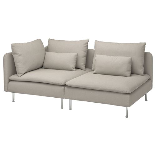 SÖDERHAMN fridtuna light beige 3-seat sofa | IKEA