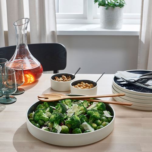 OMBONAD gri 29 cm servis tabağı | IKEA