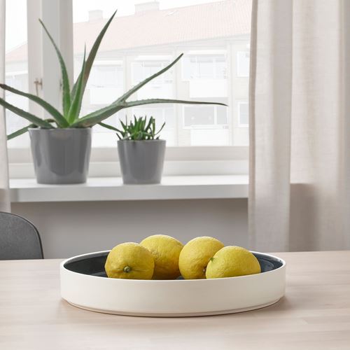 OMBONAD gri 29 cm servis tabağı | IKEA