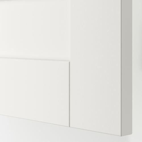 PLATSA/SANNIDAL white 220x57x231 cm PLATSA wardrobe | IKEA