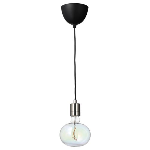 SKAFTET/MOLNART multicolour pendant lamp with light bulb | IKEA