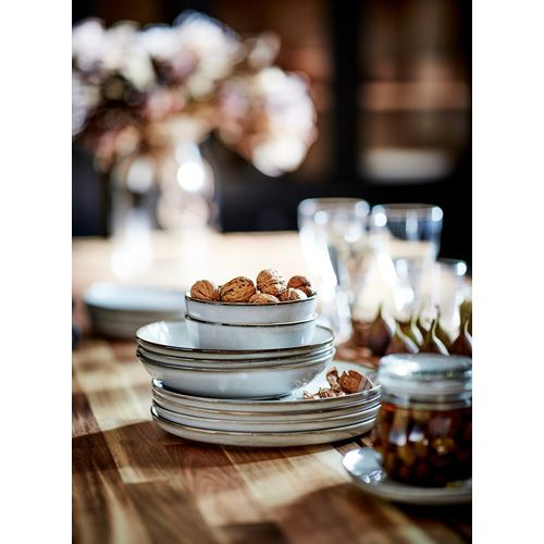 GLADELIG grey 25 cm plate set | IKEA