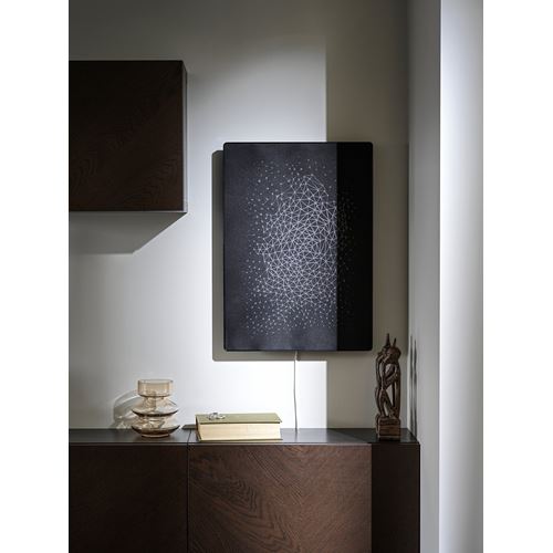 SYMFONISK black 57x41 cm picture frame with WiFi speaker | IKEA